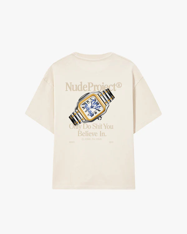 Time Marshmallow Tee – Humans' culture Time Marshmallow Tee – Humans' culture